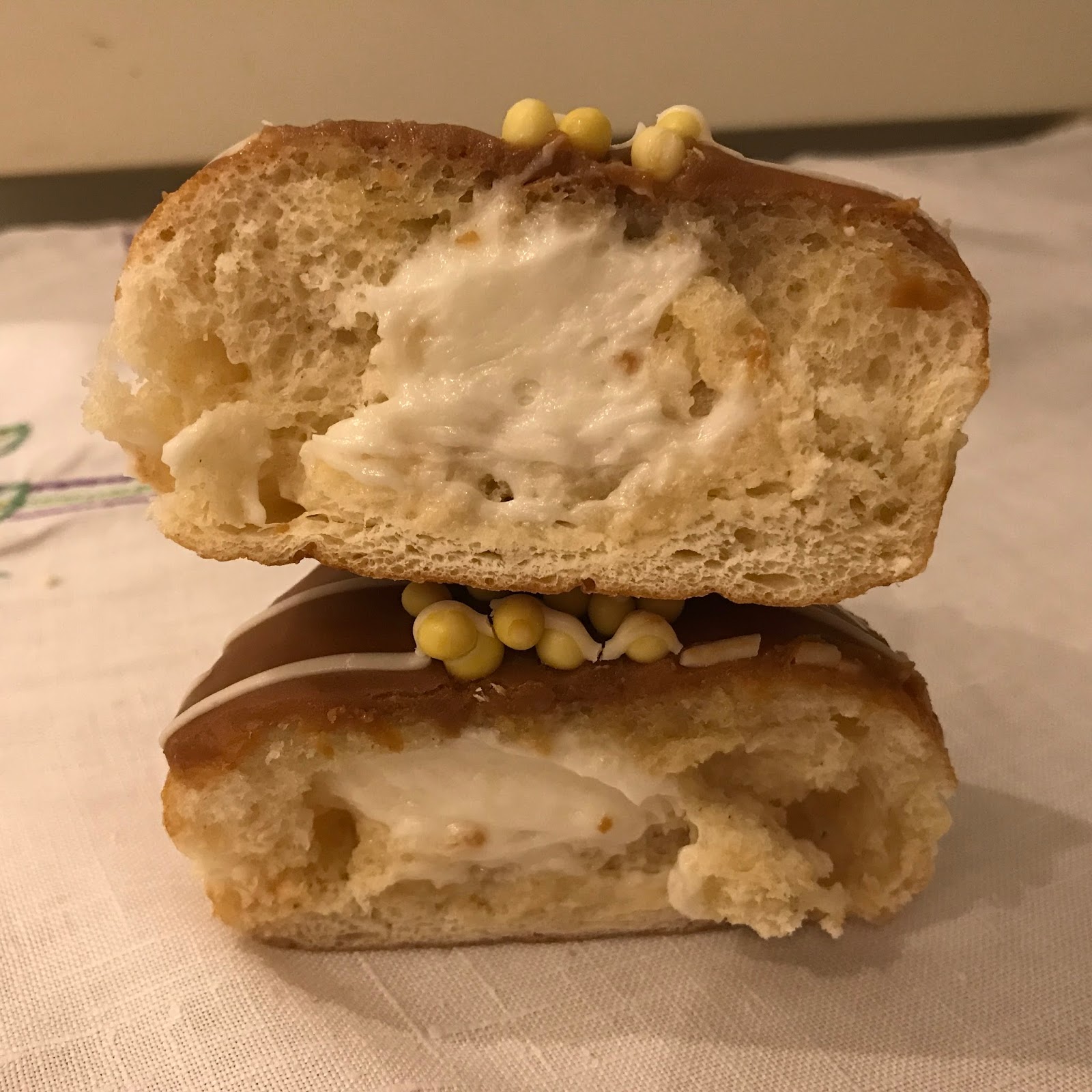 Archived Reviews From Amy Seeks New Treats: NEW! Banoffee Doughnut (Greggs)