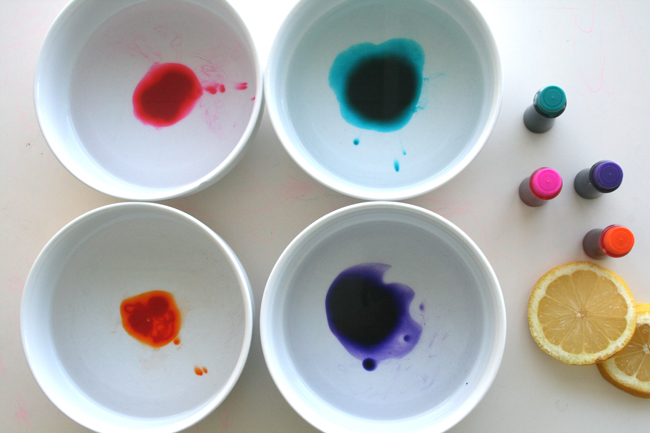 The Color Issue: DIY Colorful LEMONS