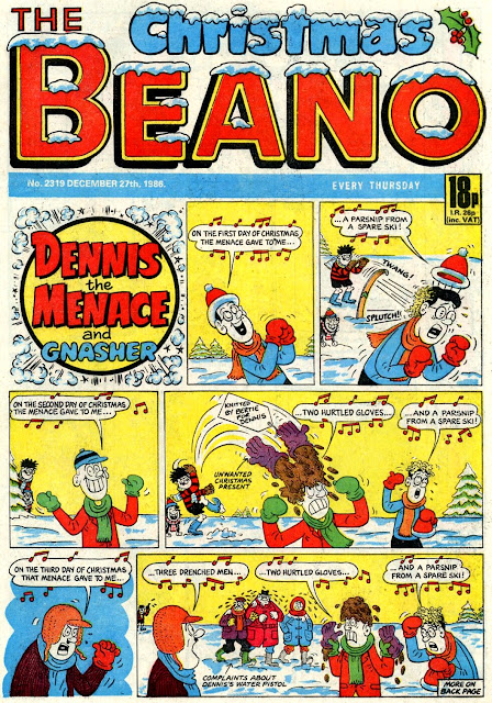 CRIVENS! COMICS & STUFF!: THE 1986 CHRISTMAS BEANO...