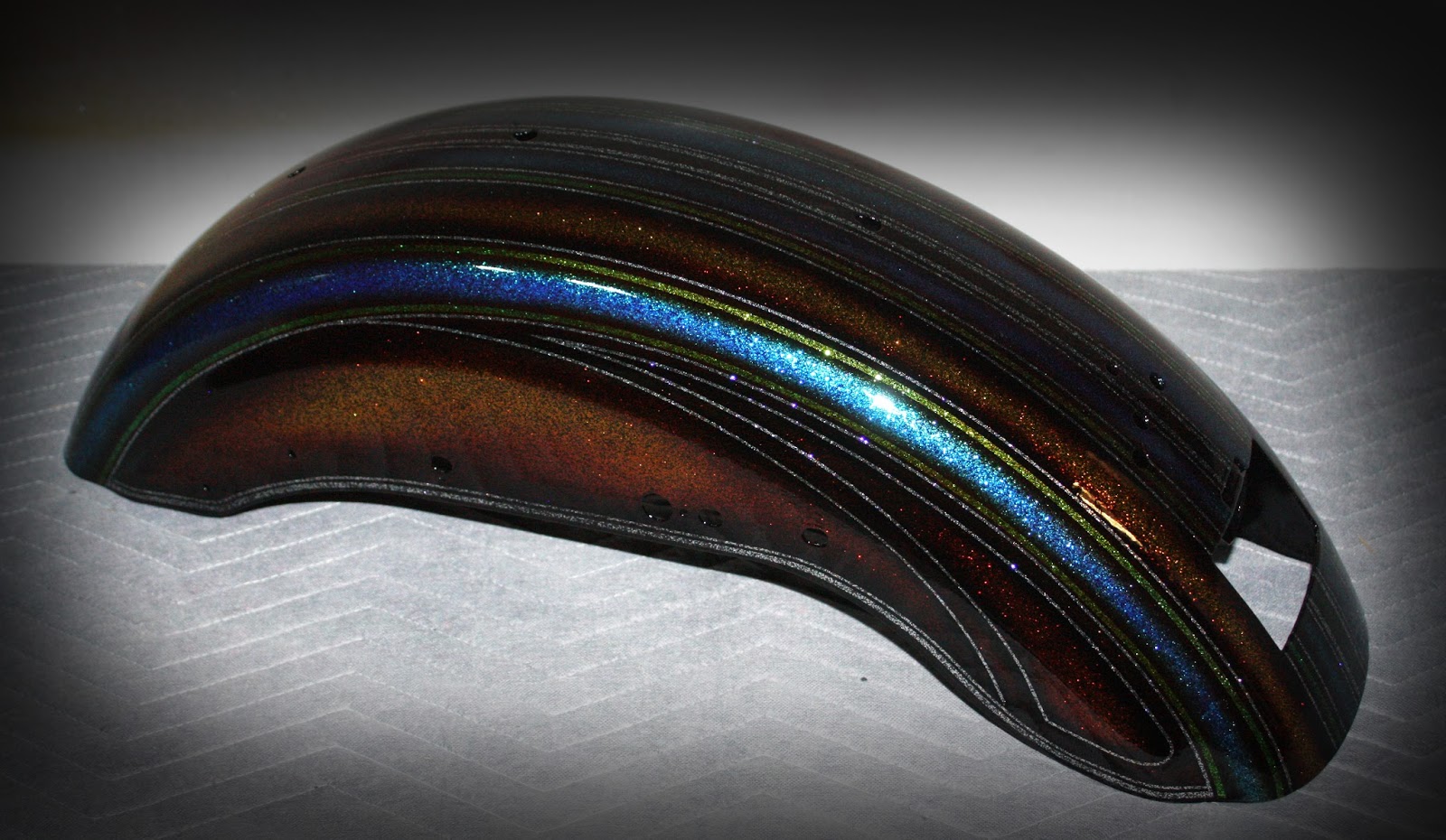 Online Motorcycle Paint Shop: Sportster Metal Flake Candy gold, green ...