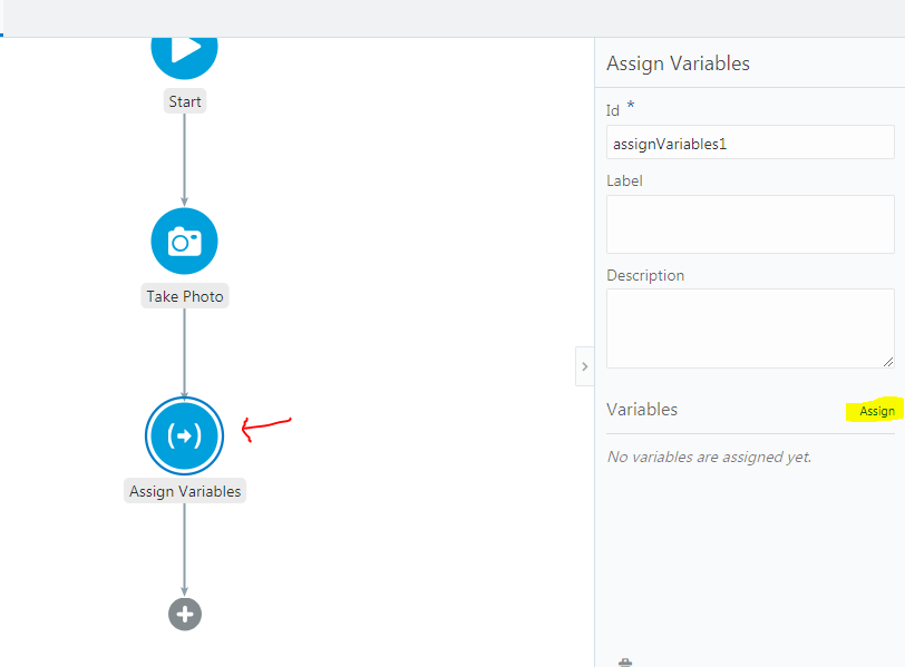 Oracle Visual Builder Cloud Service - Take photo action