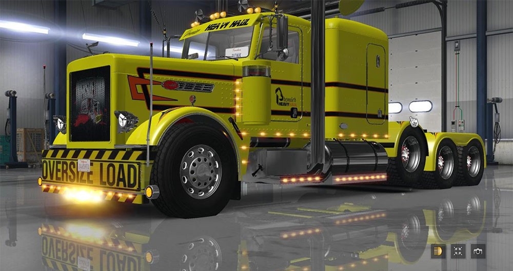 Skin Premier Heavy Haul Para Peterbilt 389! - American Truck Simulator ...
