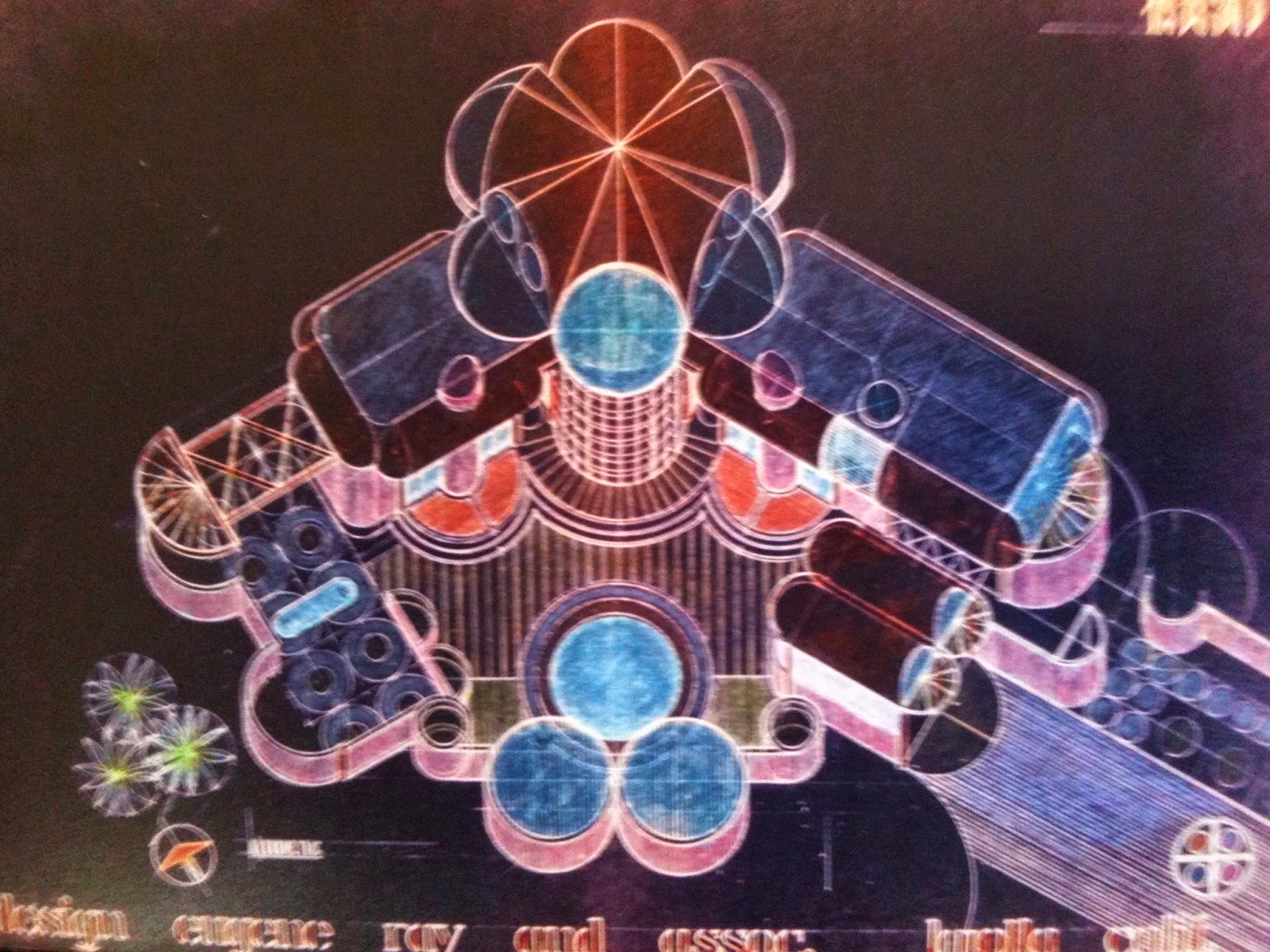 Eugene Ray Architect: COSMIC MANIFESTATIONS / on earth & in space