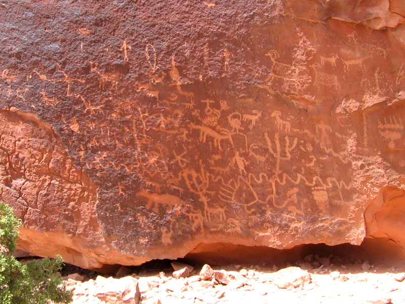 Whispering Jesse Sailing Blog by John Lichty: Ute Petroglyphs