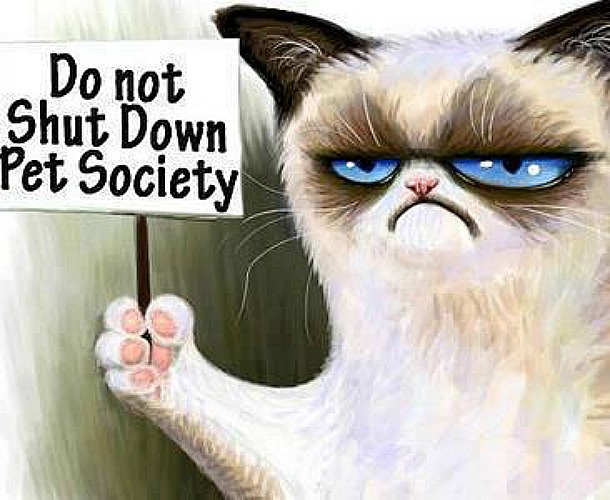 MELocotonyREGaliz: Campaña contra el cierre de Pet Society