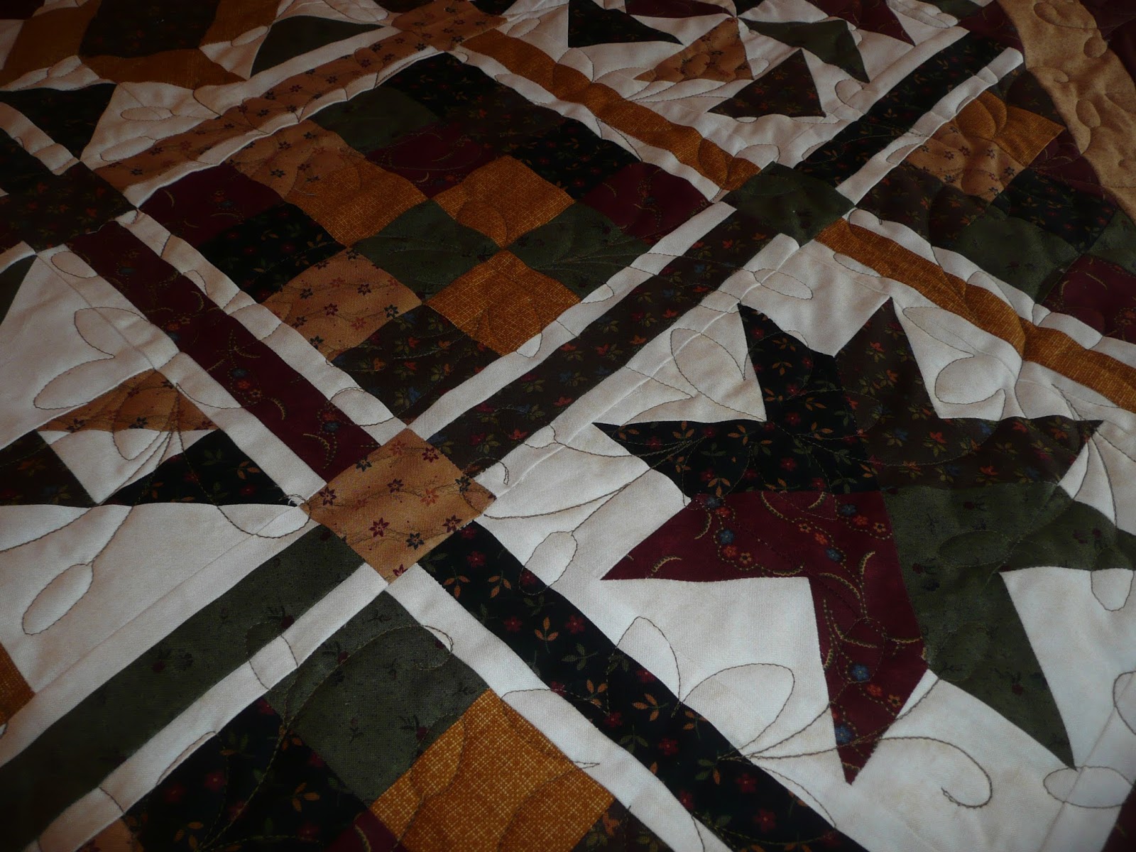 Acorn Ridge Quilting: Betty's Kansas Troubles Sampler Quilt