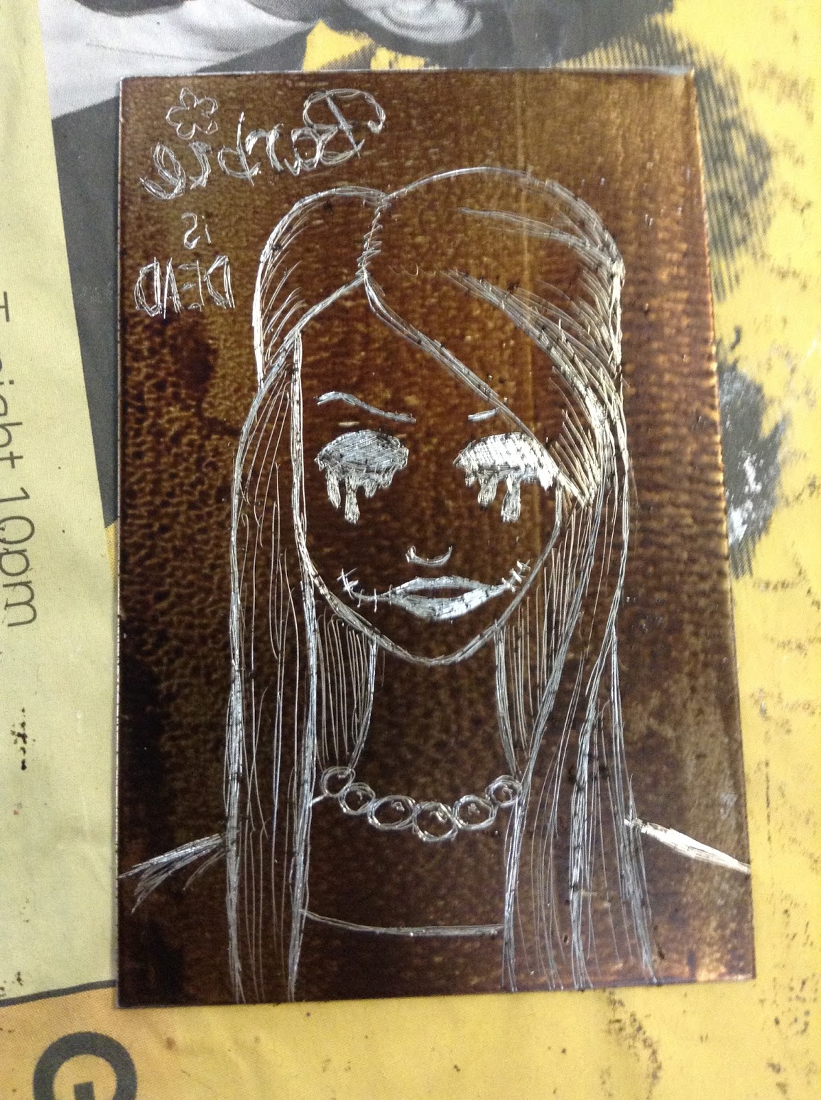 AmberAtlantis Art and Design: Printmaking: Etching