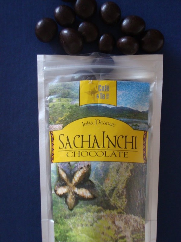 El mundo del chocolate: CACAHUETE INCA CON CHOCOLATE (SACHA INCHI)