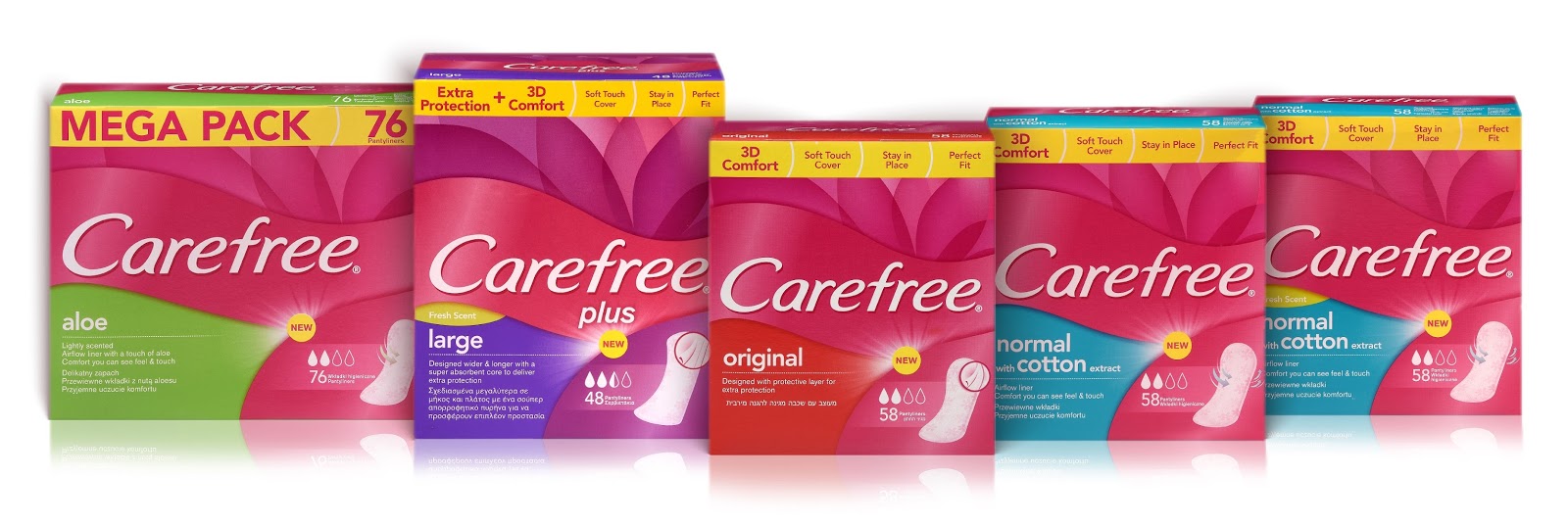 החיים הטובים עם יפיתוש: הדור הבא של Carefree... מגיני התחתון של קרפרי ...