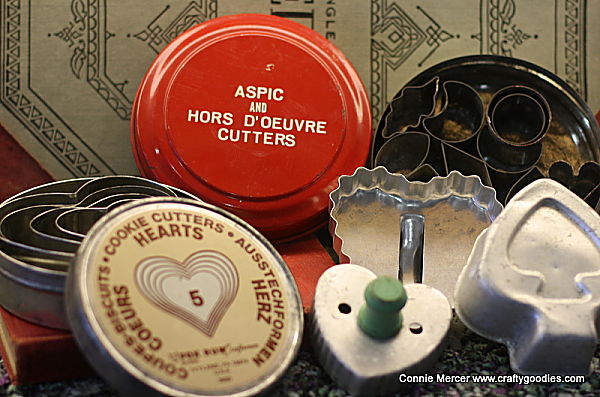 crafty goodies: I "heart" cookie cutters ~ many junkin' trips!!!
