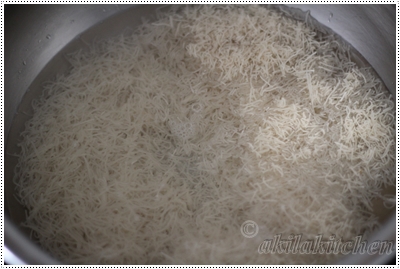 How to make Coconut Sevai | Thengai Sevai | Coconut Rice Noodles ...