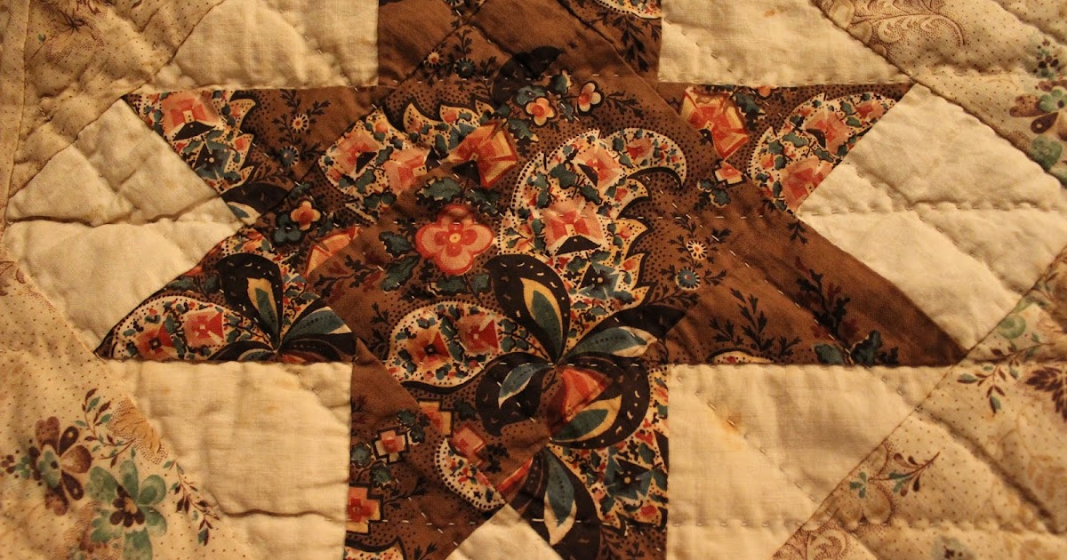 Textile Time Travels: Early Quaker Star Quilt
