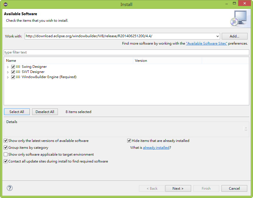 Makubex Java Eclipse Windowbuilder Plugin Swing Gui Designer