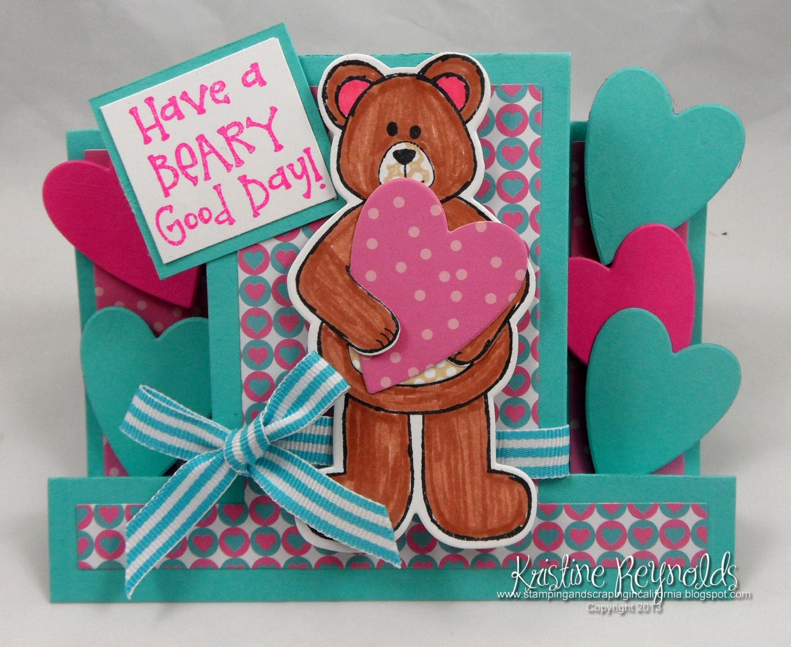Stamping & Scrapping in California: Beary Good Day!