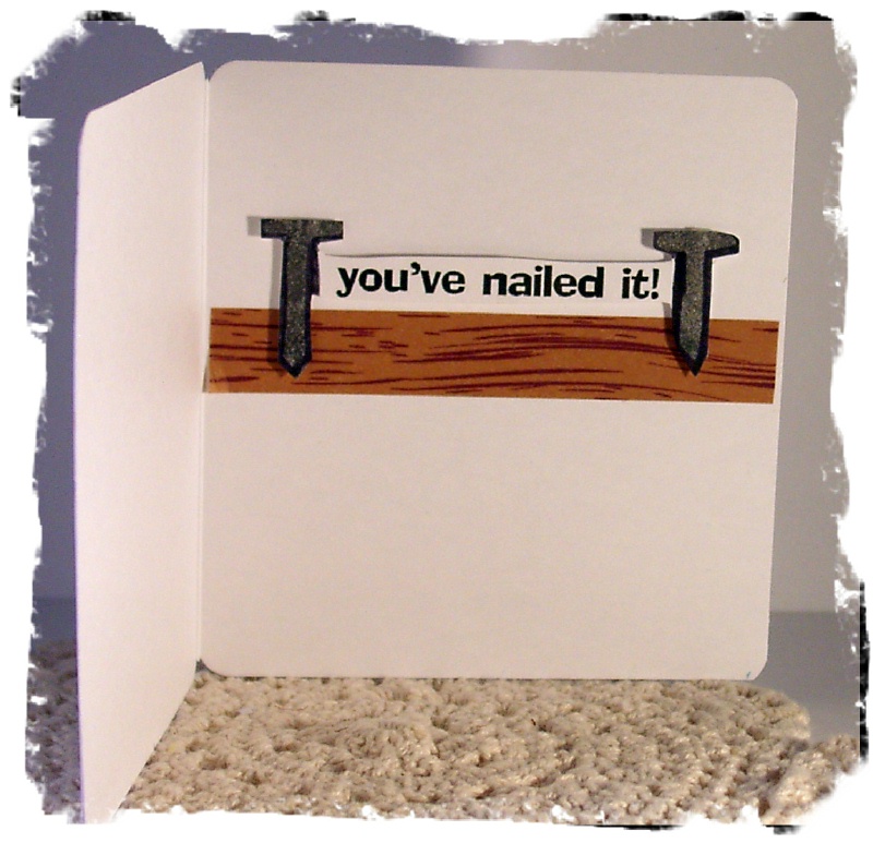 I Like Paper: Male Birthday Card ~ Carpenter