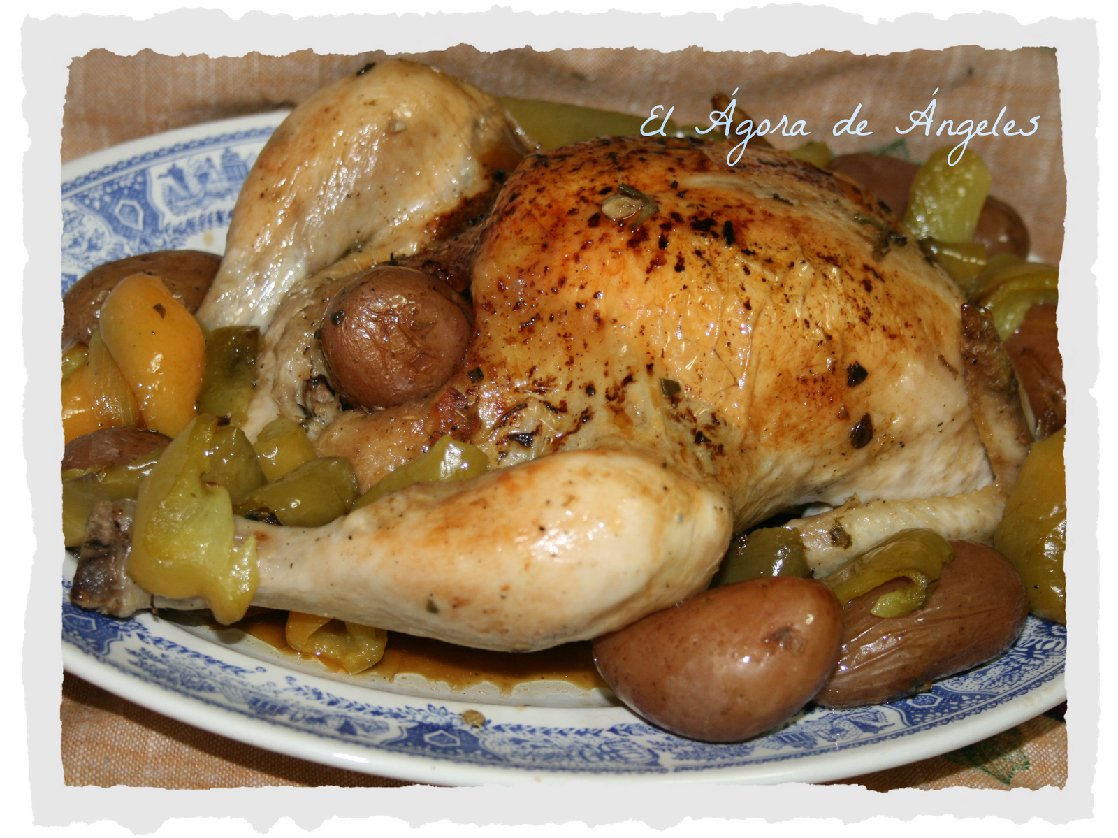 EL POLLO ASADO DE MI CASA | El Ágora de Ángeles