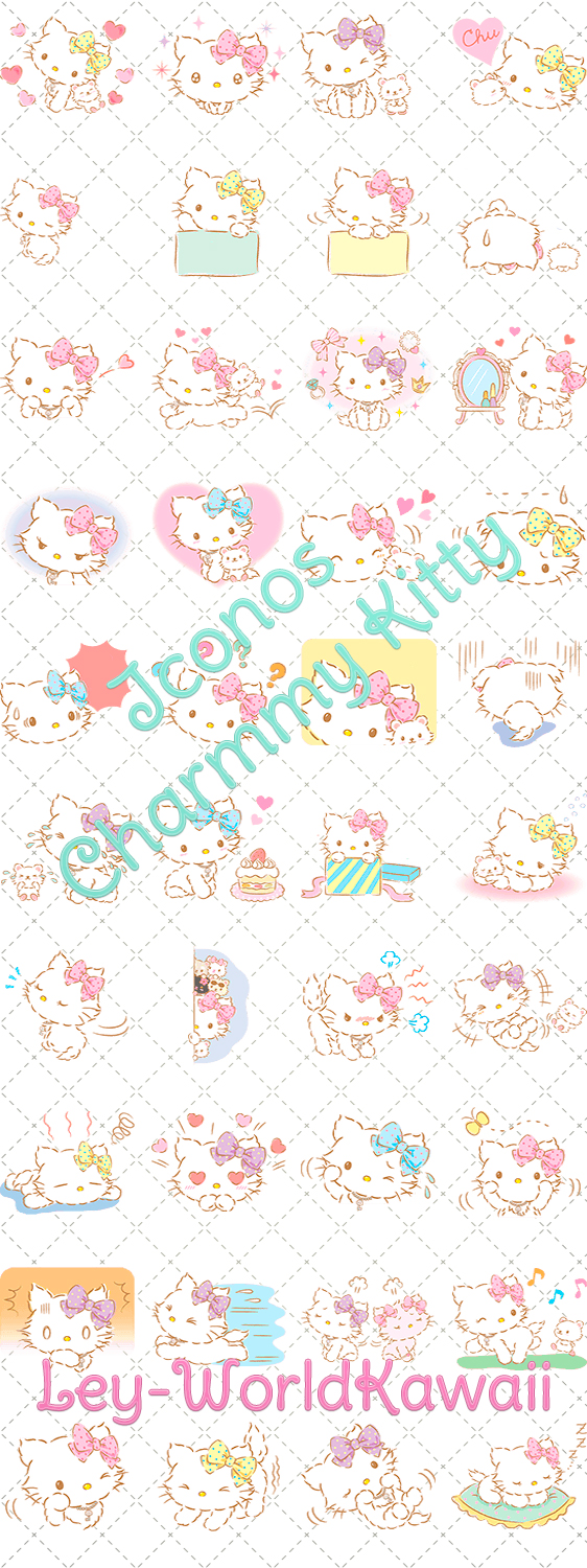 Iconos Charmmy Kitty - Ley-WorldKawaii