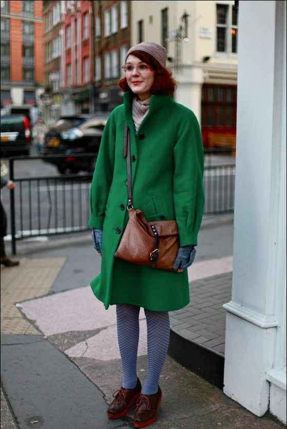fashiontent: London Winter Street Style 2013