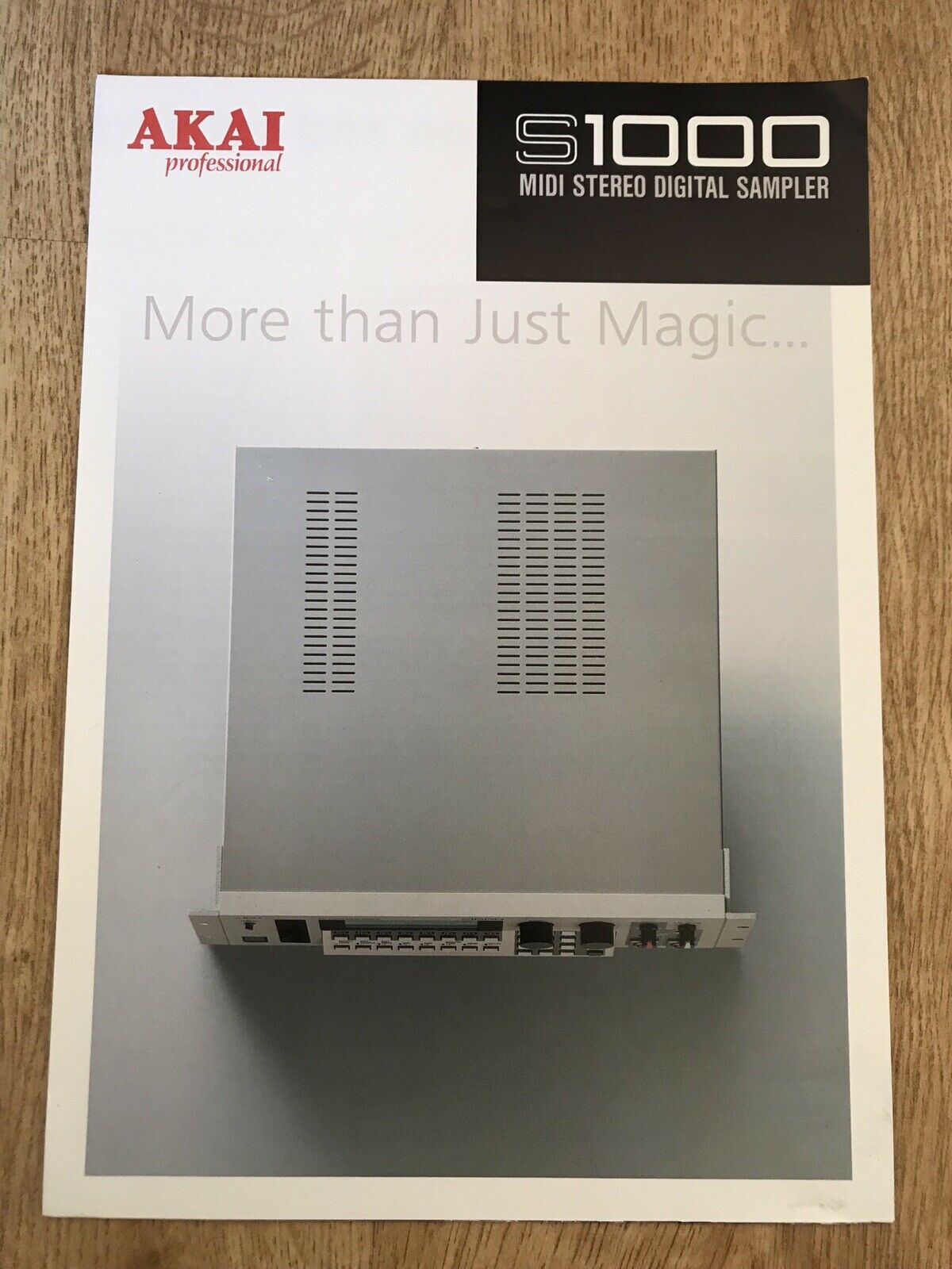 MATRIXSYNTH: 1988 AKAI S1000 Sampler - More Than Just Magic - Synth ...