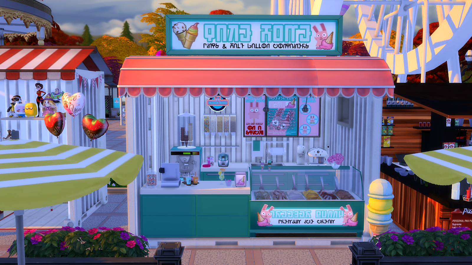 sim house design workshop: Sims 4 Bunny Wonderland ----- 兔仔游乐园