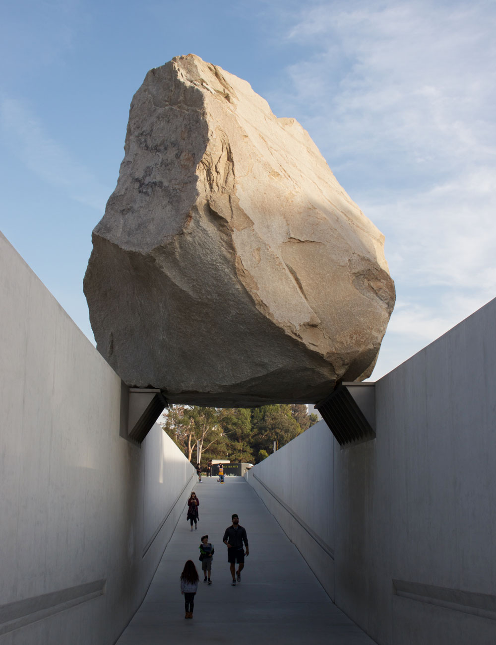 A Picture Each Day: "Levitated Mass"