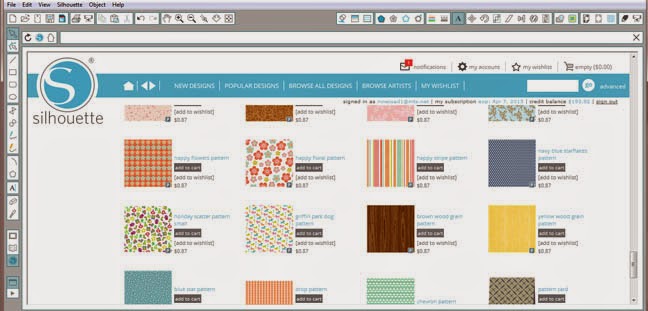 Nicole Nowosad: Silhouette Tutorial - How to use patterns
