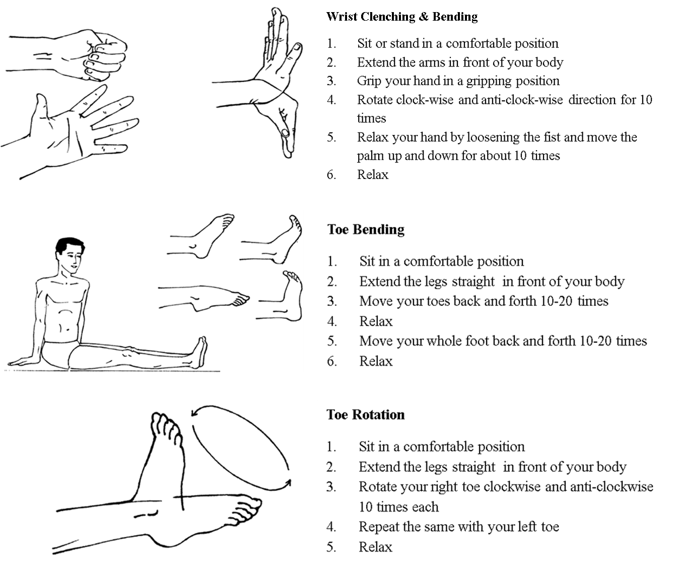 GET HEALTHY AT HOME: Daily warm-up makes body supple