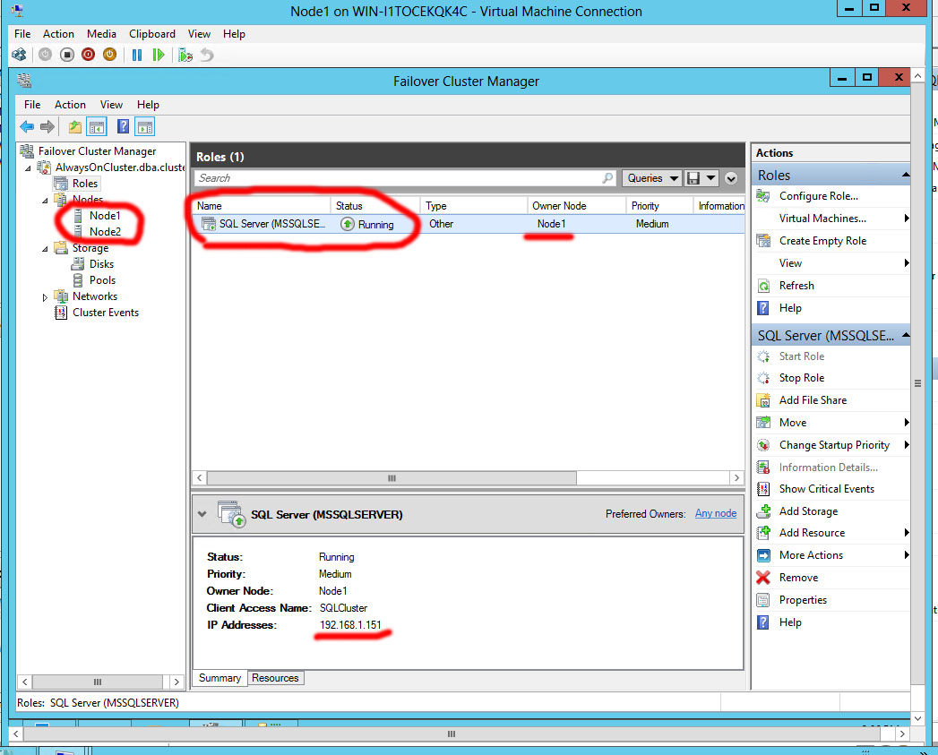 Mysql And Sql Server Sql Server 2012 Failover Cluster Alwayson With Another Stand Alone Sql Node