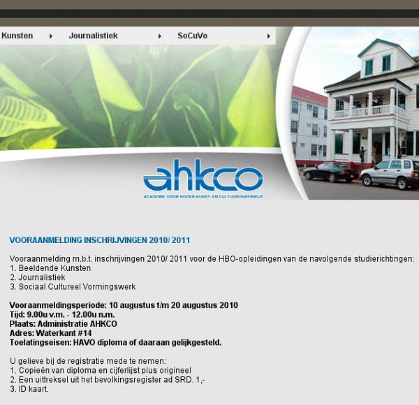 SURINAME MIRROR - Kwalitatief de beste!: 35-Jarige AHKCO doet er ...