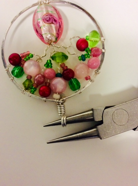 WireWorkers Guild: FLOWER VASE PENDANT