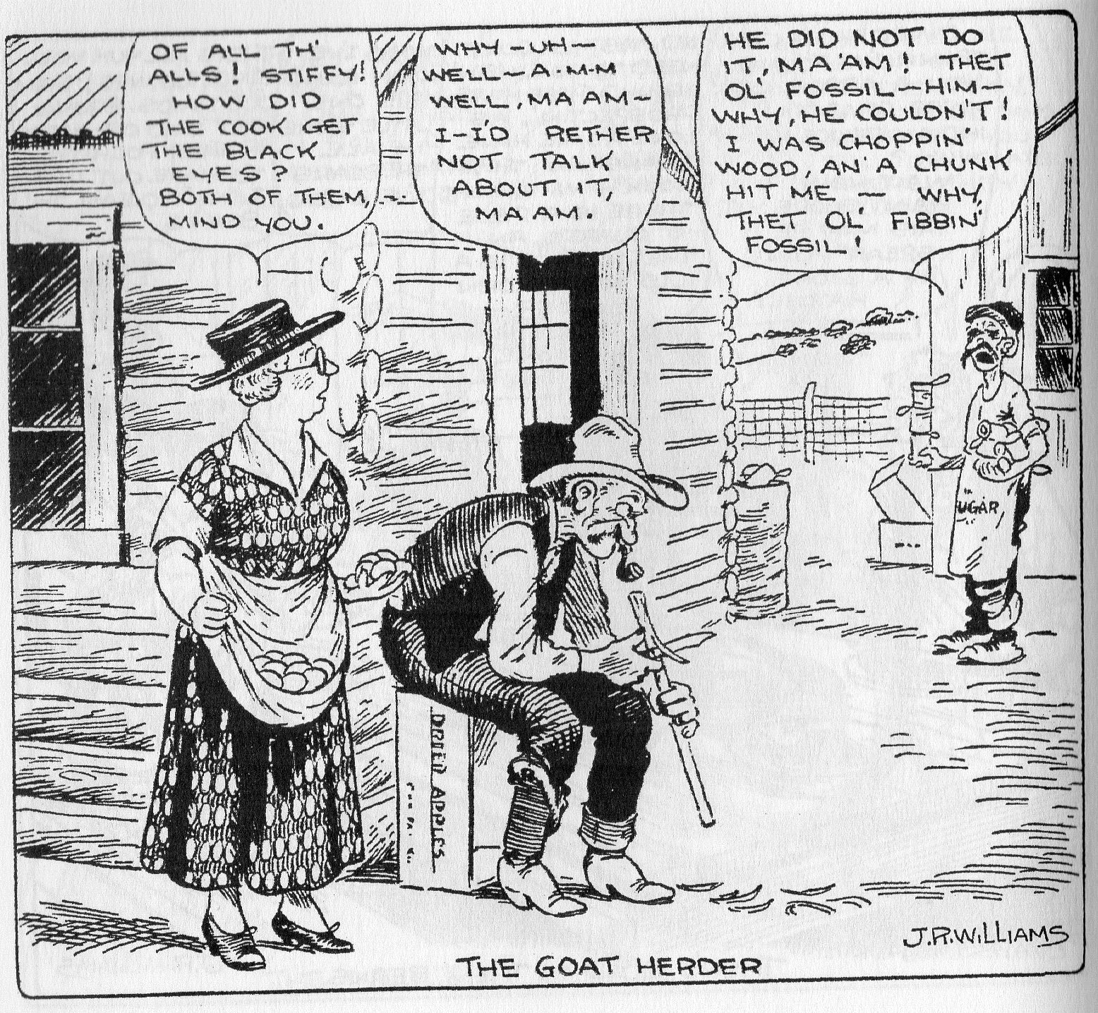 The Blog Fodder: Out Our Way by J.R. Williams - Cowboys