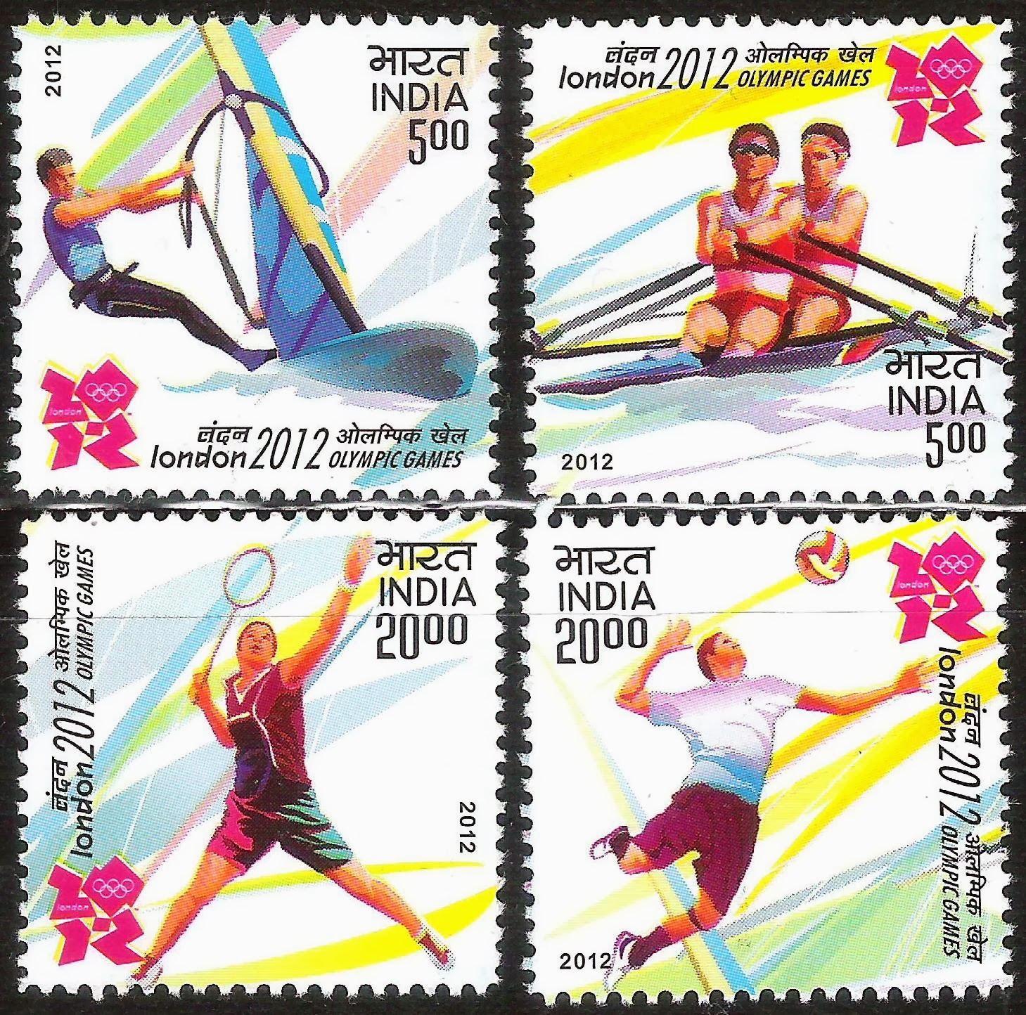 My Postage Stamps Collection: India 2012