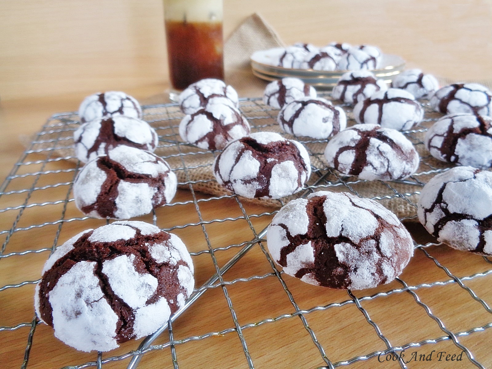 Μαλακά Σοκολατένια Μπισκότα/Soft Chocolate Cookies | Cook And Feed