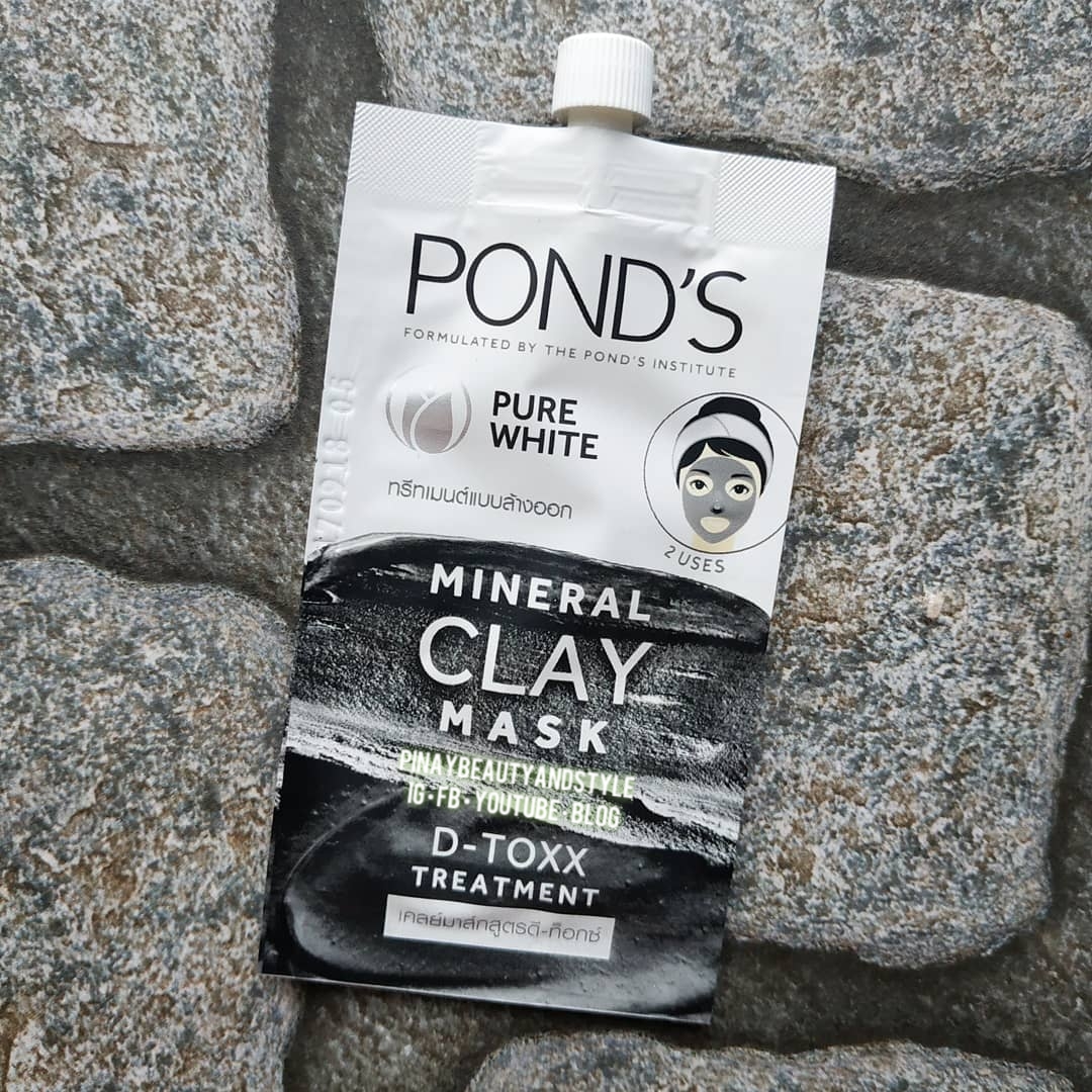 Ponds Mineral Clay Mask Review - Does the Pure White Detox Variant Work ...