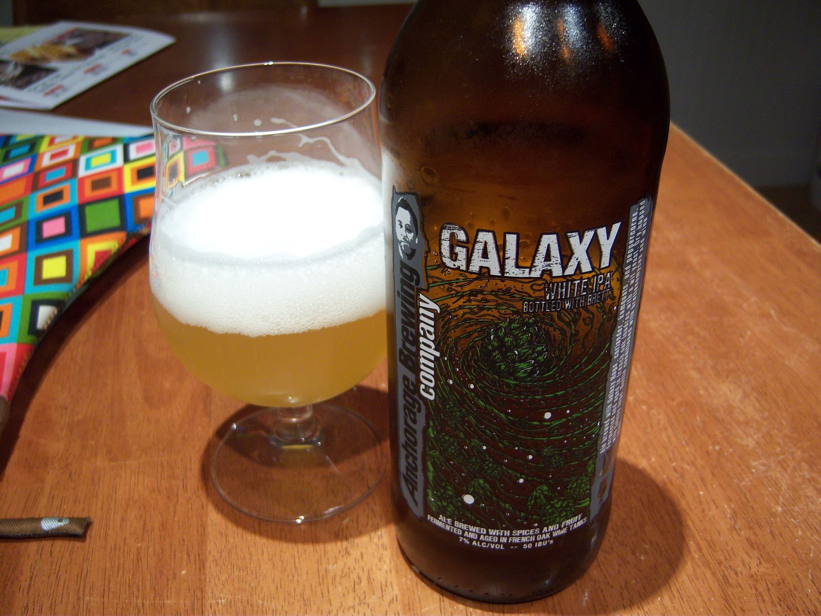 what we’re drinking: 526. Anchorage Galaxy White IPA w/ Brett