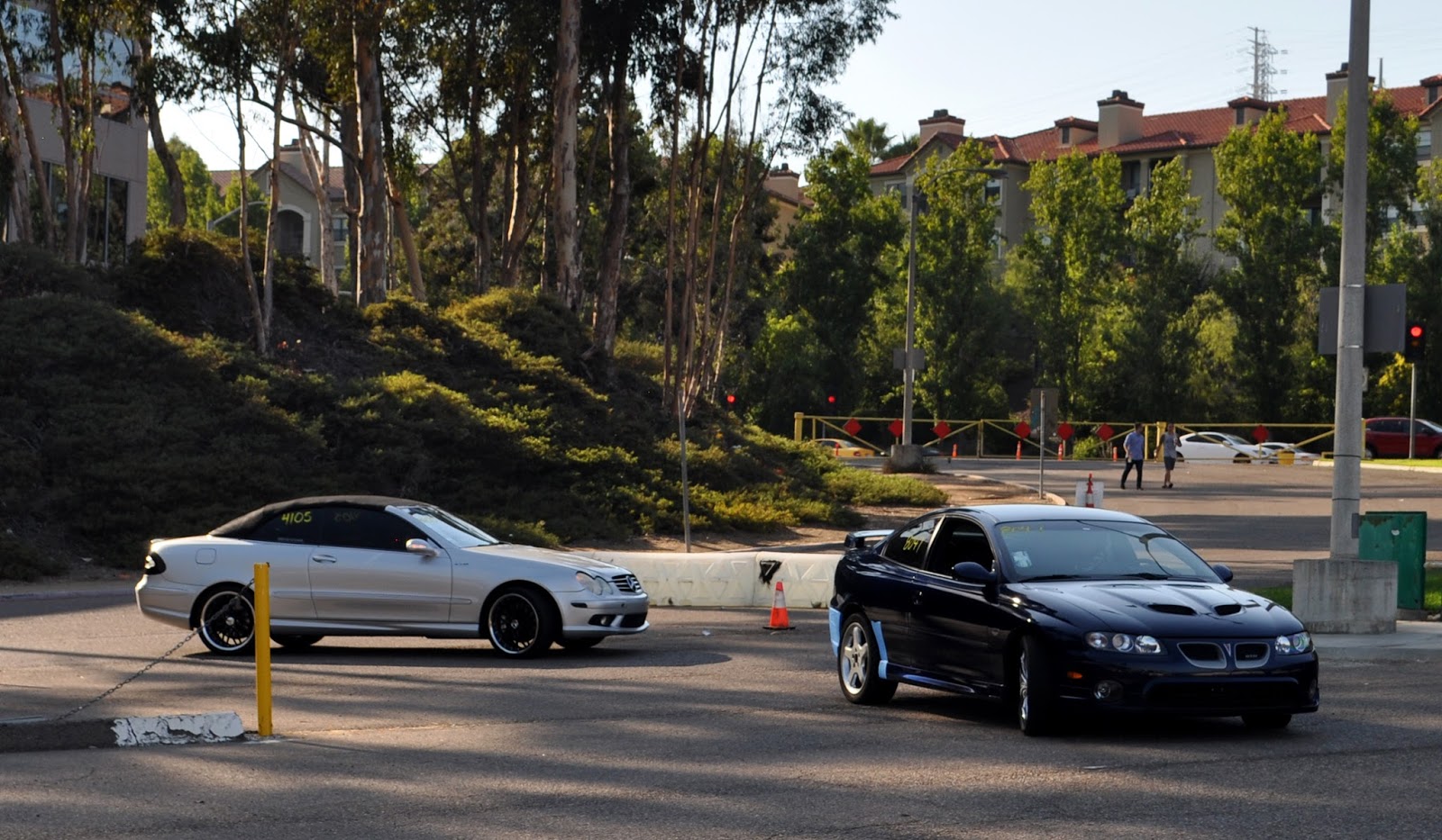Just A Car Guy: drag racing at Qualcomm Stadium, during Eurofest ...