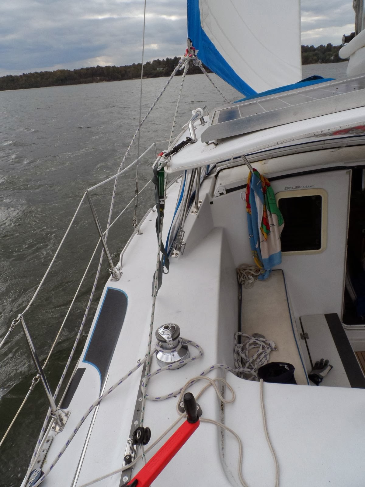 Sail Delmarva: PDQ 32/34 tacks through less than 90 degrees--Or ...