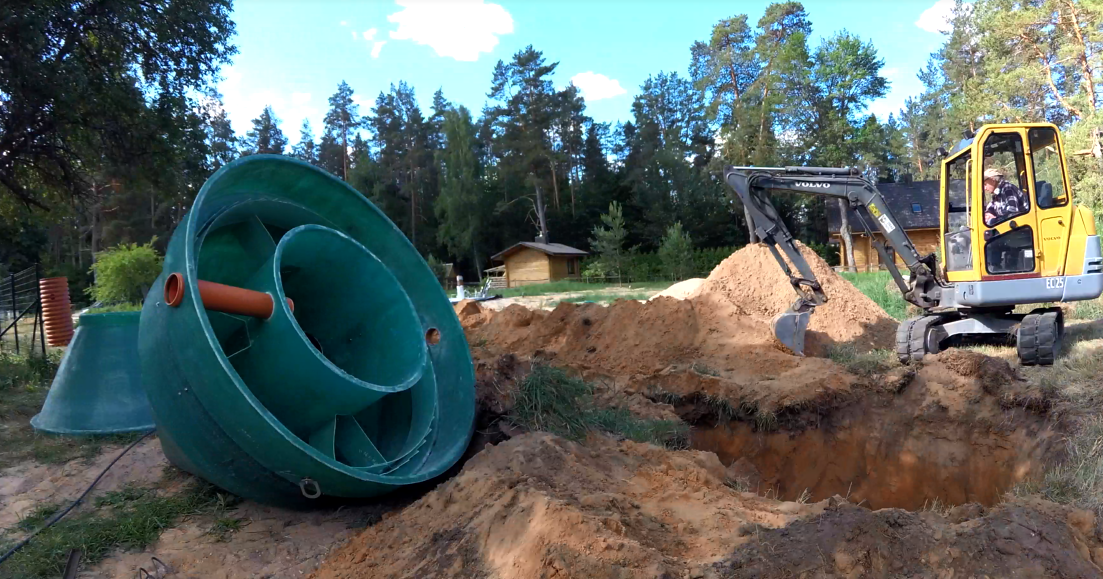 Dzūkiška pirkia: Nuotekų valymo įrenginys