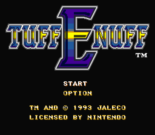 VGJUNK: TUFF E NUFF (SNES)