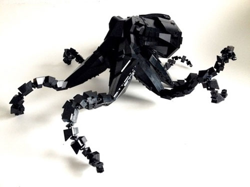 My Owl Barn: Barn Owl Sculpture Made With 50,000 Lego Pieces