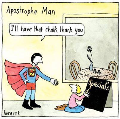 Apostrophe Cartoon