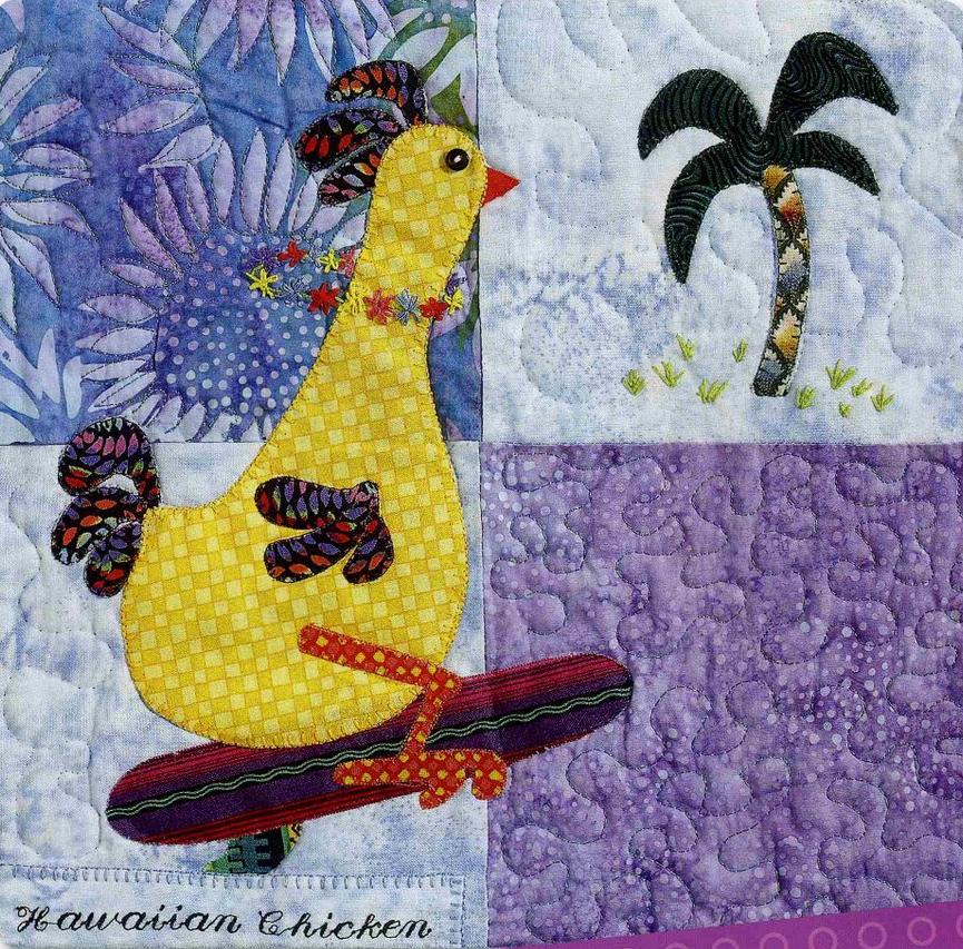 Artesanato e Cia : Moldes para Painel de Galinhas- patchcolagem/patchwork