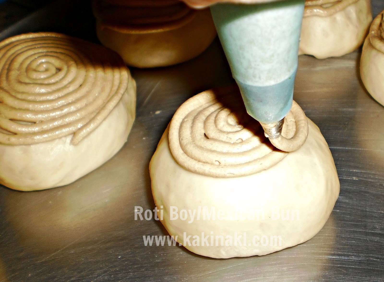 Tertunailah Hasrat Di Hati: Resepi Roti Boy/Mexican Bun