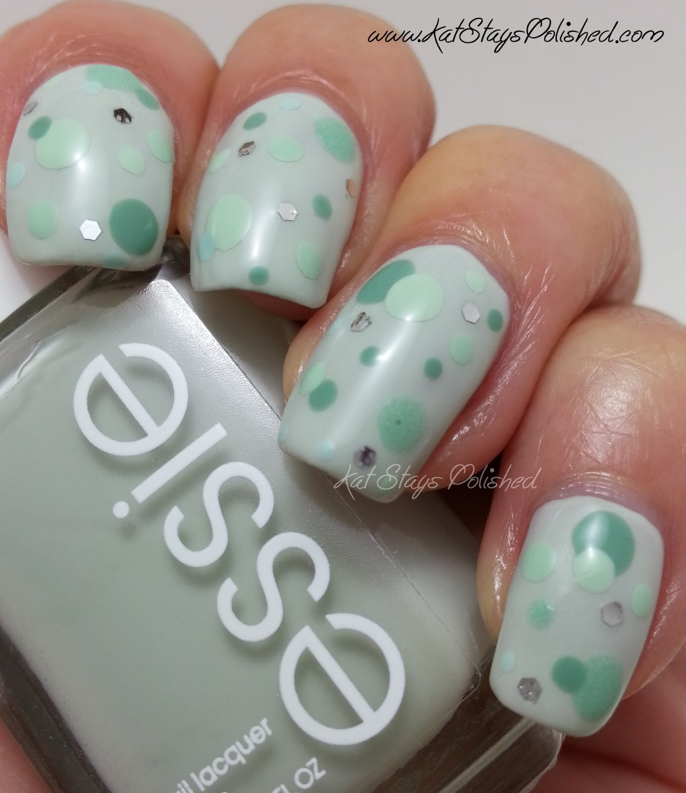 Kat Stays Polished | Beauty Blog with a Dash of Life: Mint Manis for ...