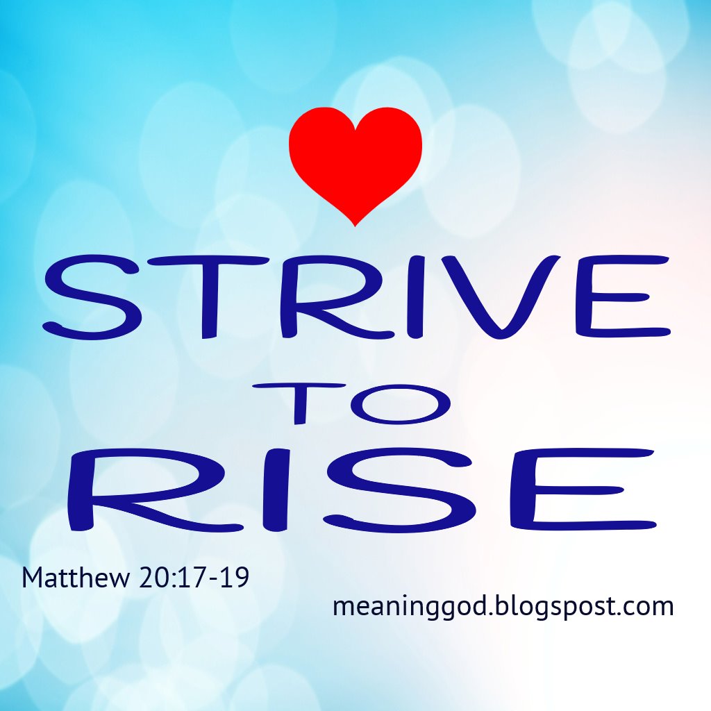 Drawing near to God: Son of Man Strives to Rise