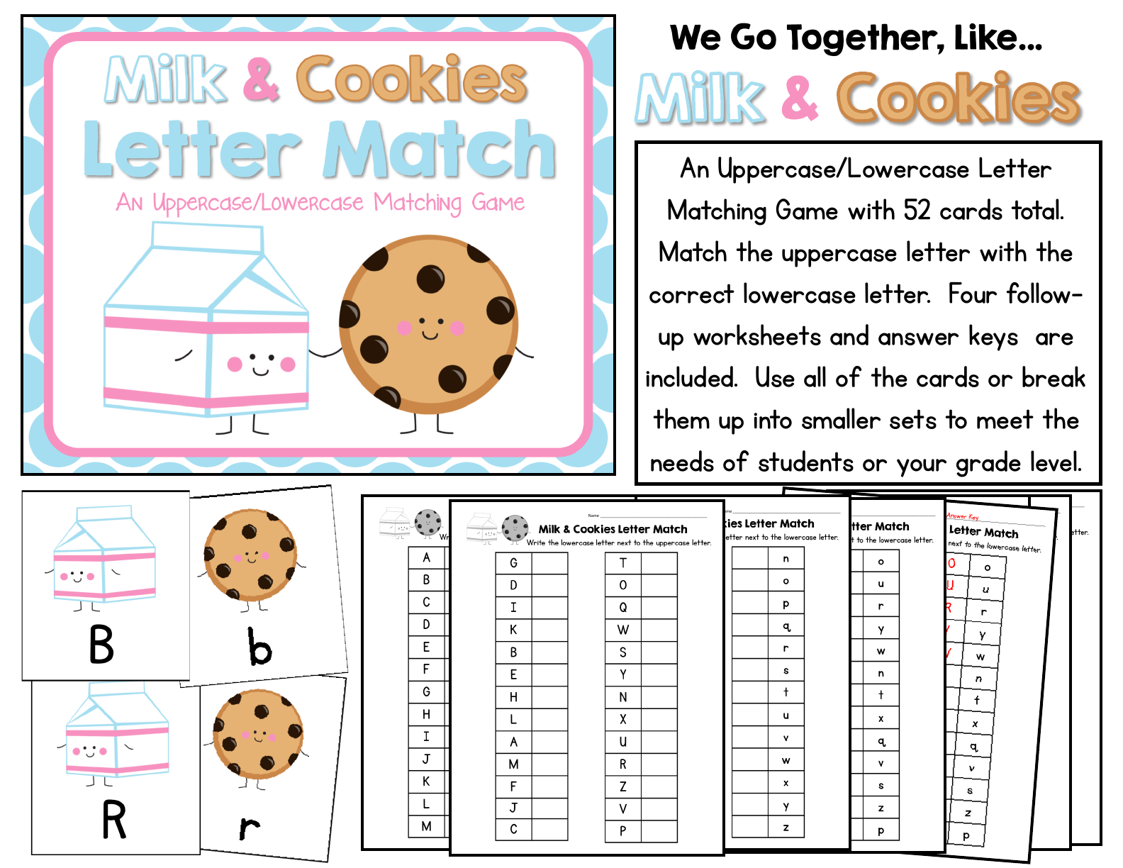 An AMAZING Bundle! Letter Sounds, CVC Words, Rhyming, Upper/Lowercase ...