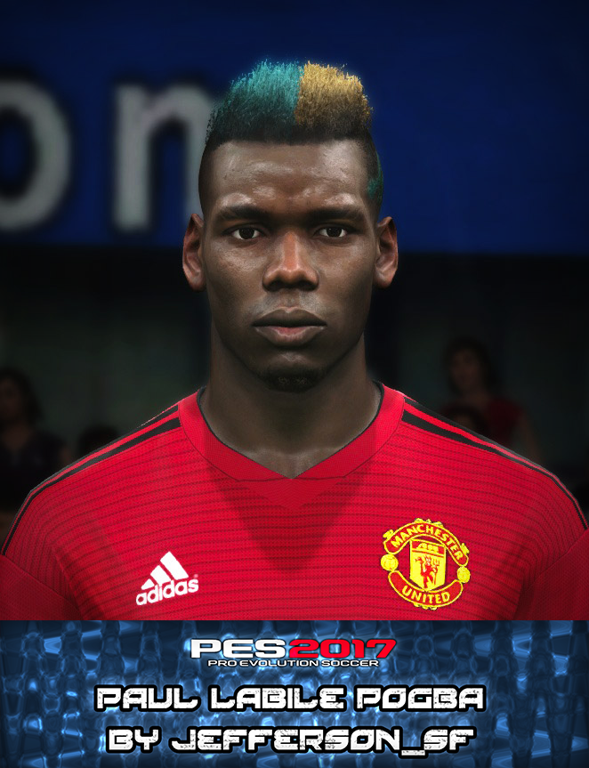 pes-modif: PES 2017 Paul Pogba face by FaceEditor Jefferson_SF