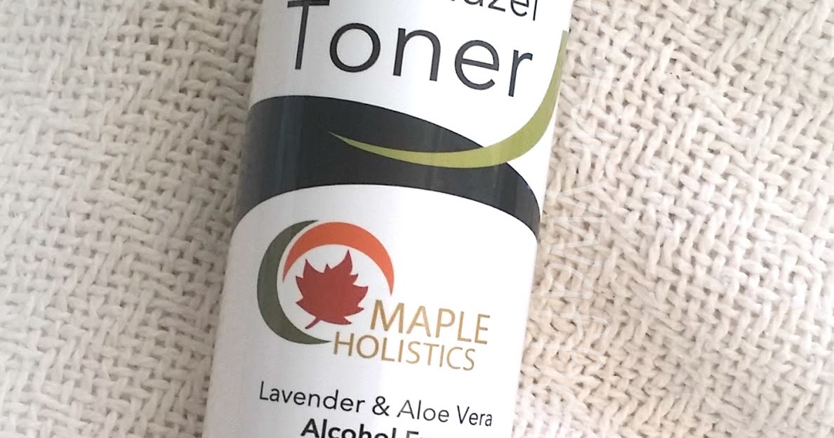 Temporary Waffle: Clearer Skin With Maple Holistics Witch Hazel Toner