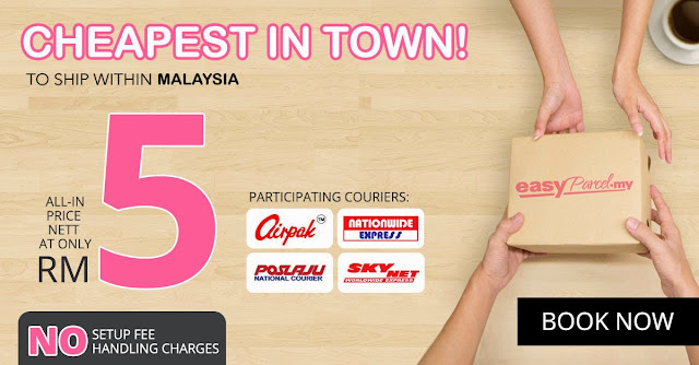 Mudahnya dengan Easy Parcel :)