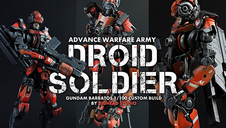 GUNDAM GUY: Advance Warfare Army Droid Soldier [1/100 Gundam Barbatos ...